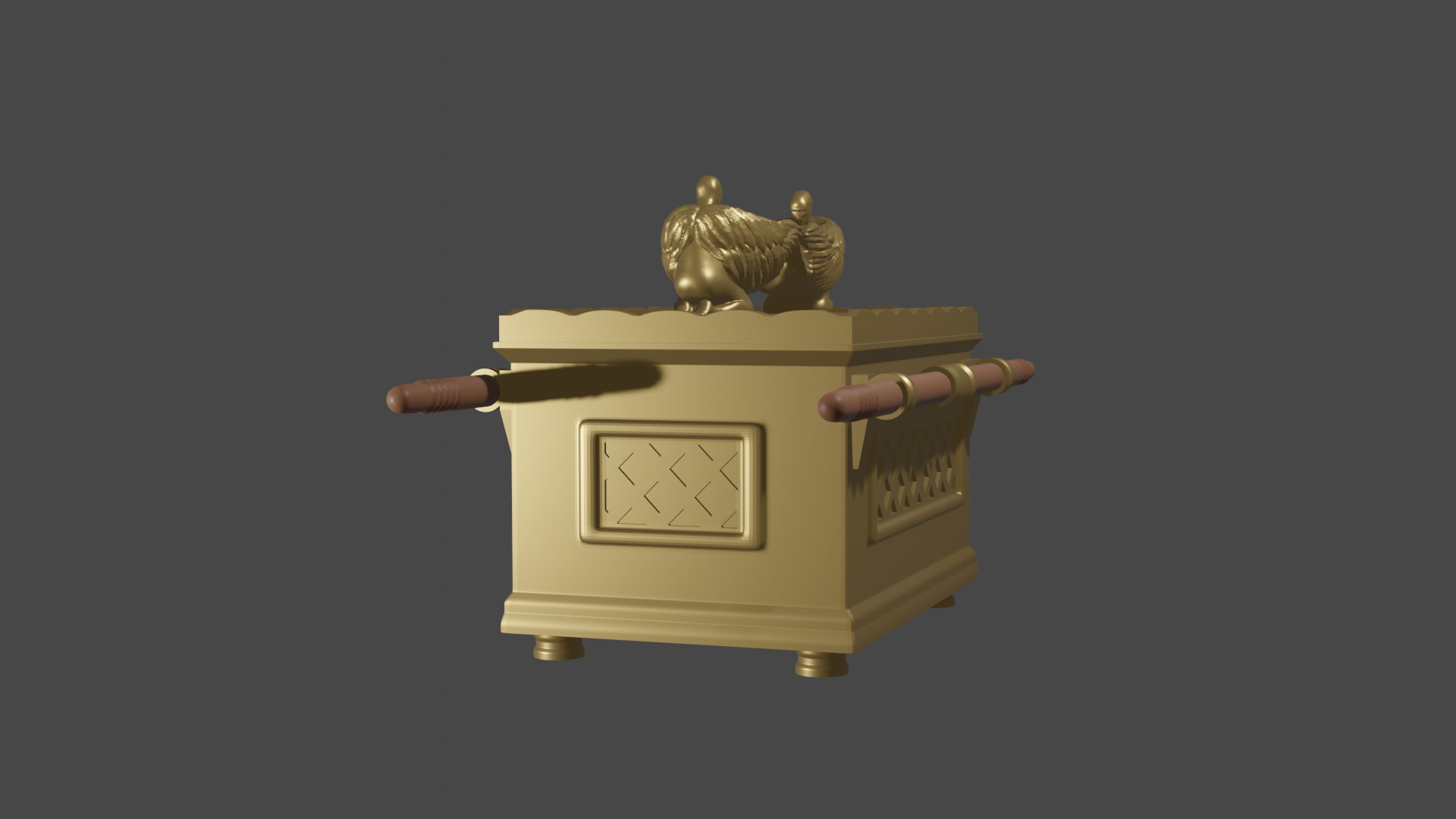 STL file Ark of the Covenant・Template to download and 3D print・Cults