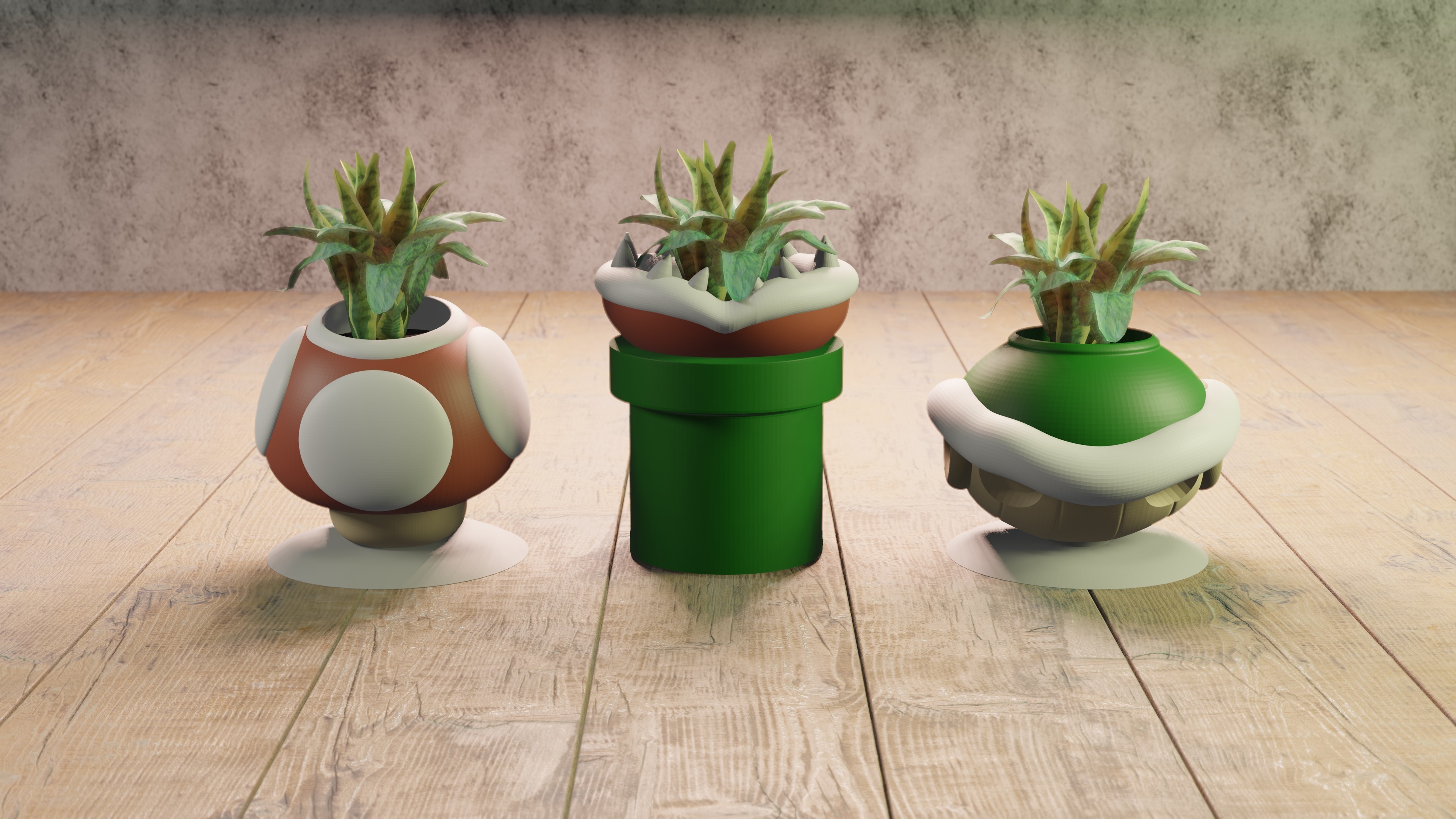 Descargar archivo STL PLANTER NINTENDO • Diseño para la impresora 3D ...