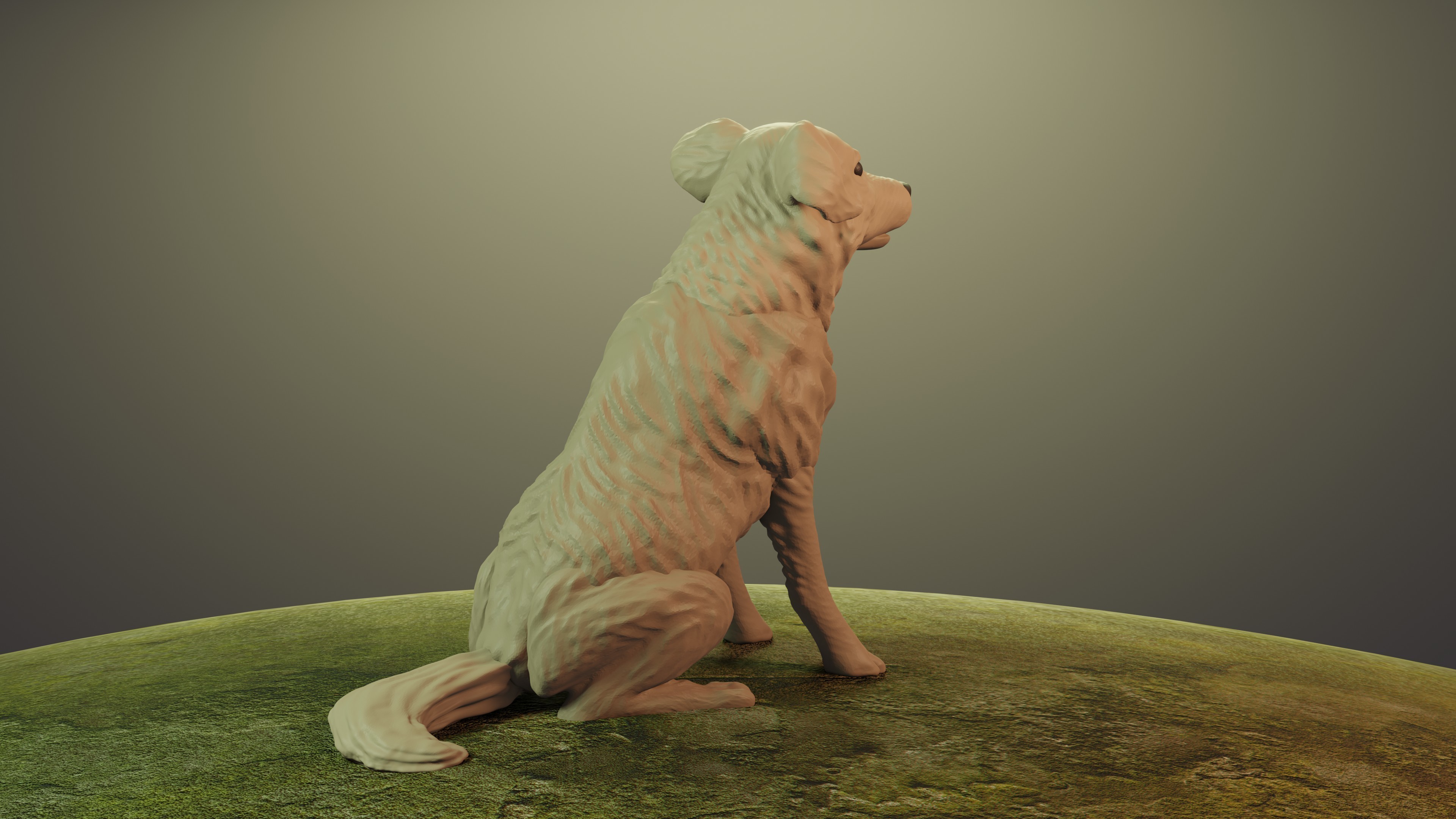 STL file Dog・3D print design to download・Cults