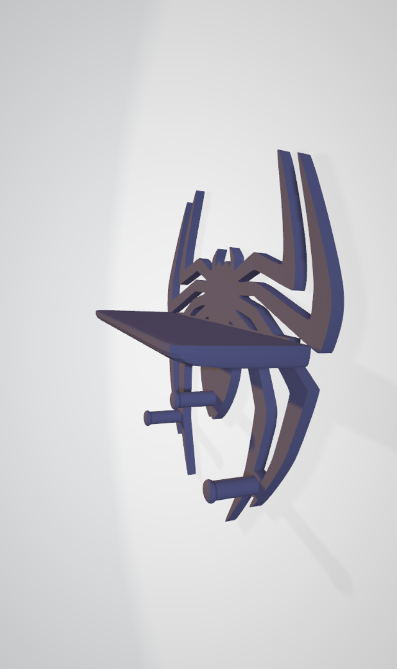 Free STL file Spiderman Shelf 🦸‍♂️・Design to download and 3D print・Cults