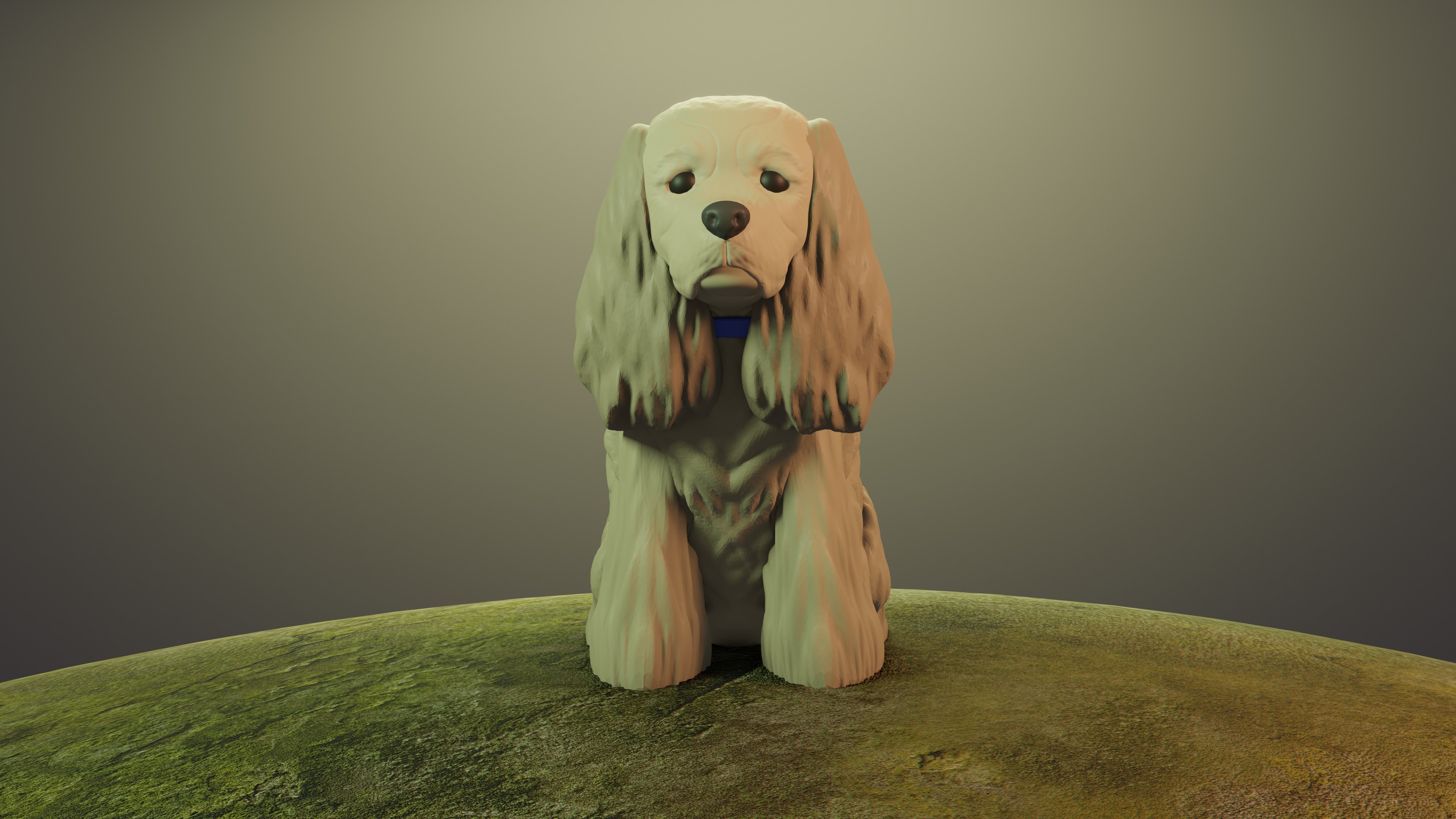 STL file American Cocker Spaniel 🐕・3D printable design to download・Cults