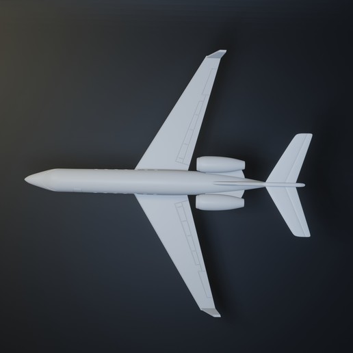 Download STL file Gulfstream G650 aircraft • Model to 3D print ・ Cults