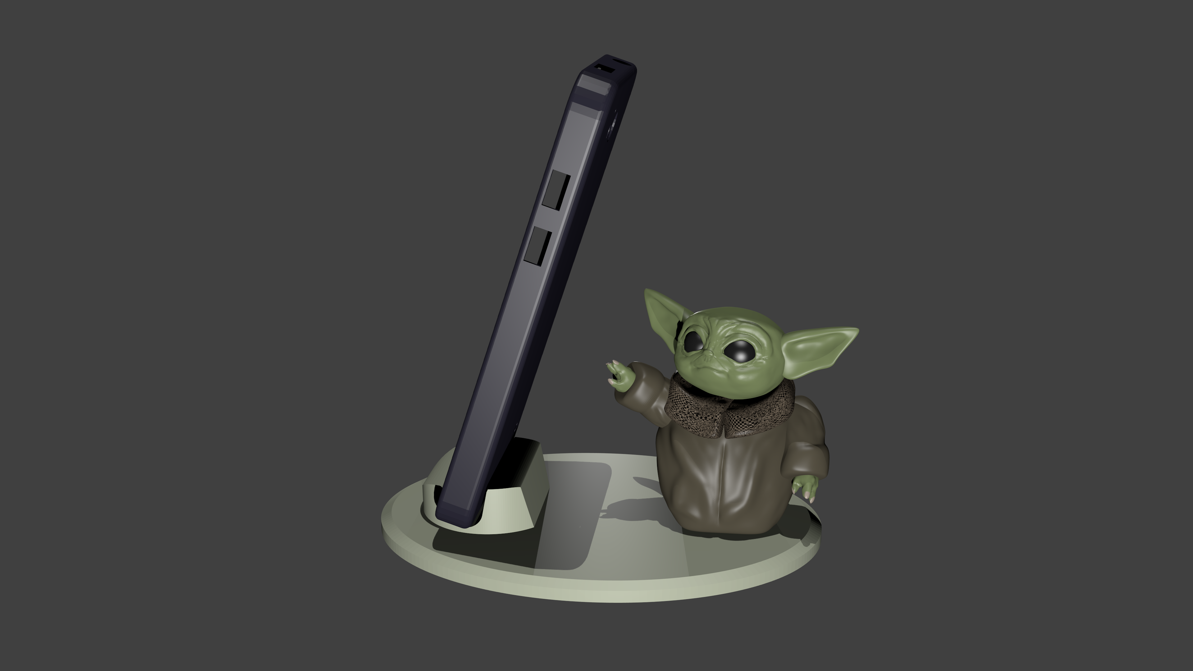 STL file BABY YODA・3D printable design to download・Cults
