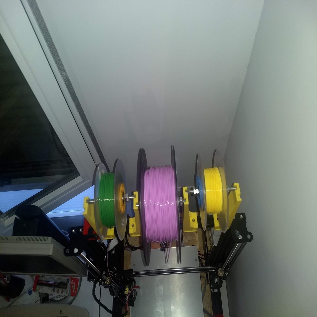 Free 3D file Anet A8 PLUS Top Filament Mount・3D printer model to ...