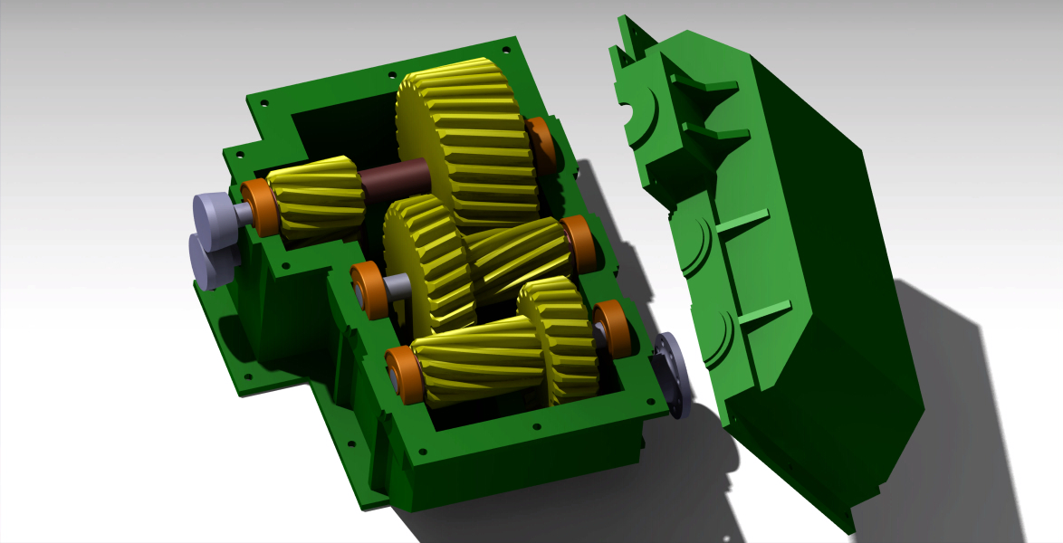 Descargar archivo STL Reductora motor • Plan imprimible en 3D ・ Cults