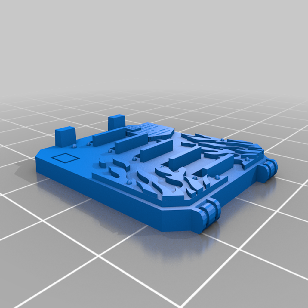 Free STL file Salamanders Rhino Door and Frontal Ornaments・3D printer ...