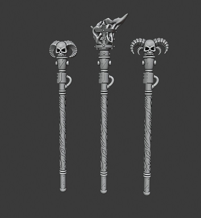 Free STL file Force Staves 🚗・3D printer design to download・Cults