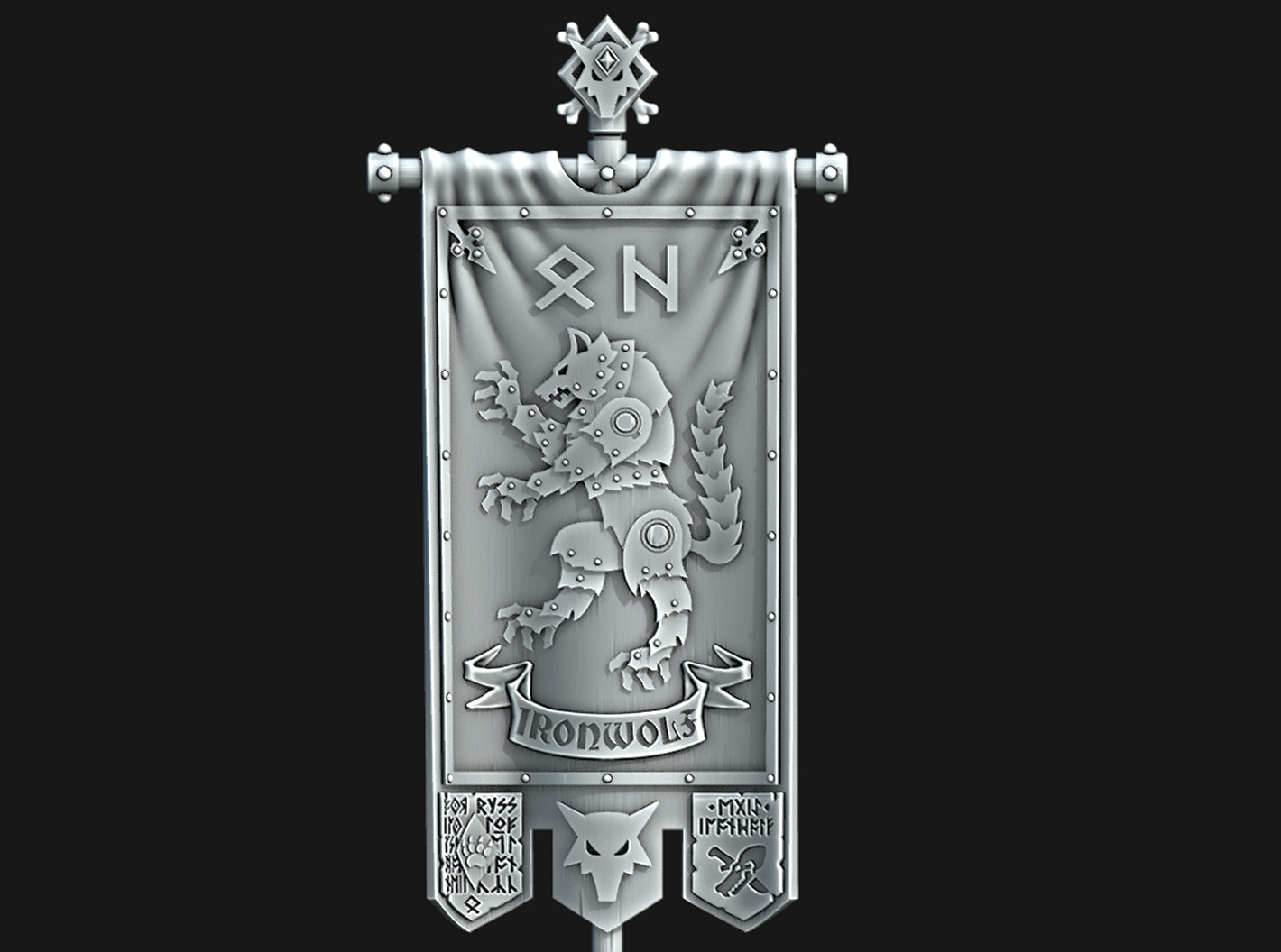 Space Wolves Banners