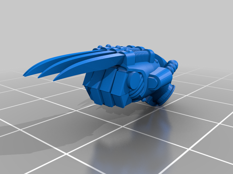 Free STL file Posable Lighning Claw Ver1 🎲・3D printer model to download ...