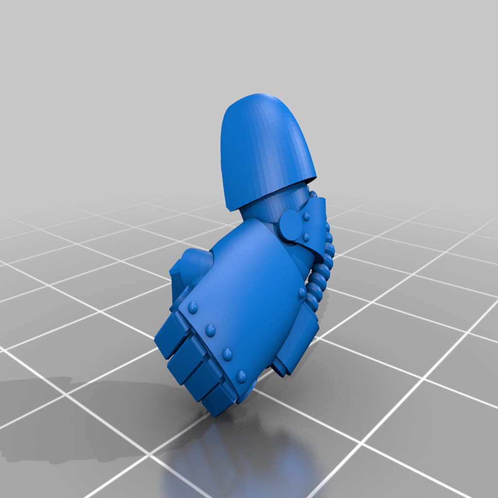 Free STL file Posable Power Fist・3D printable model to download・Cults
