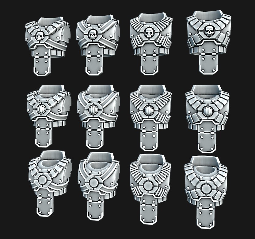 STL file Iron Armor Jump Pack Torsos 🎲・3D printable model to download・Cults