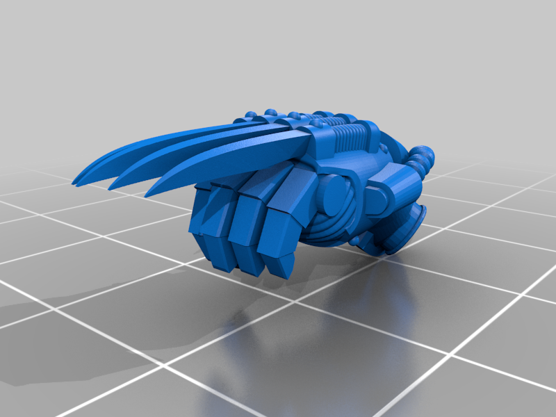 Free STL file Posable Lighning Claw Ver1 🎲・3D printer model to download ...