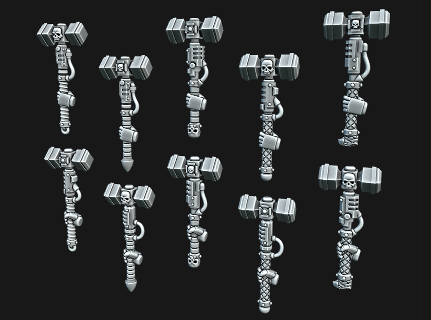 STL file Power Hammers 🔨・3D printable model to download・Cults
