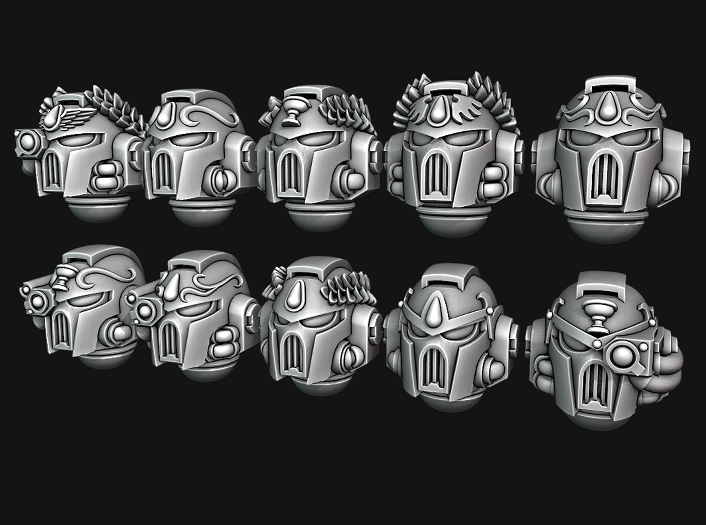 STL file BA Greek Errant Helmets・3D printer model to download・Cults