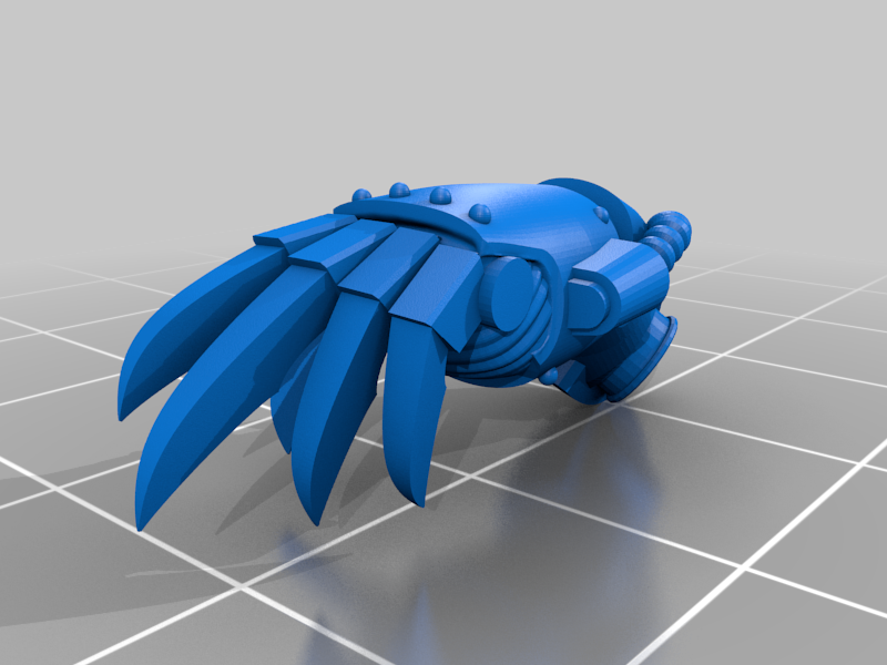 Free STL file Posable Lighning Claw Ver2 🎲・3D printing template to ...