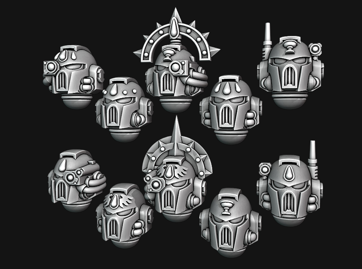 STL file BA Greek Errant Helmets 🏛️・3D printer model to download・Cults