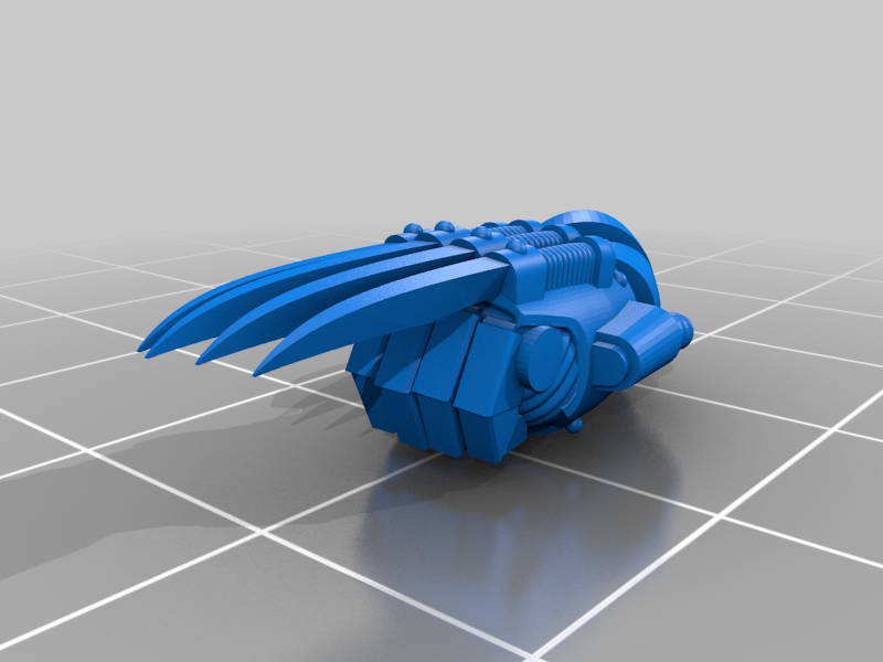 Free STL file Posable Lighning Claw Ver1 🎲・3D printer model to download ...