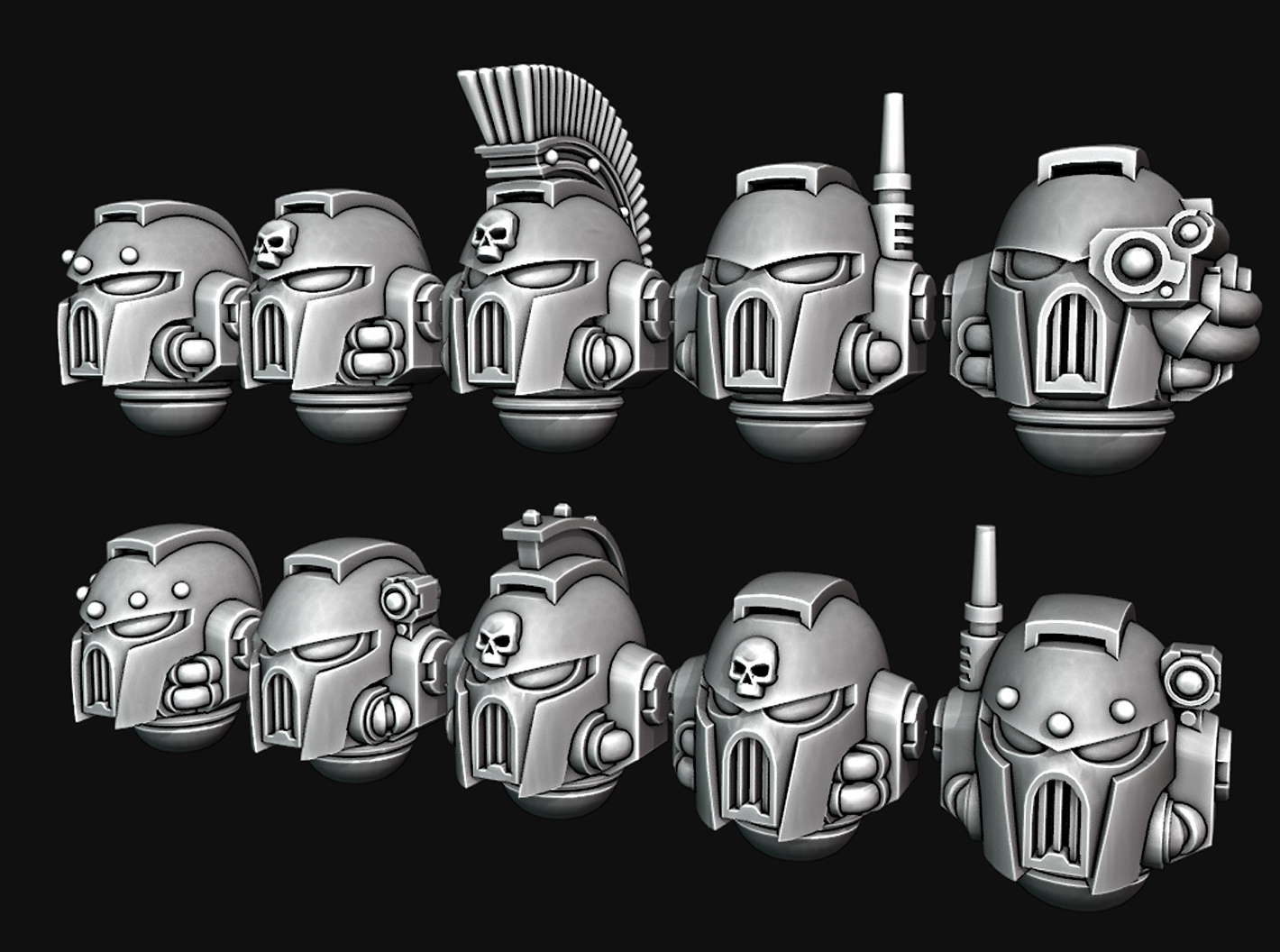 STL file Greek Errant Helmets 🏛️・3D print model to download・Cults