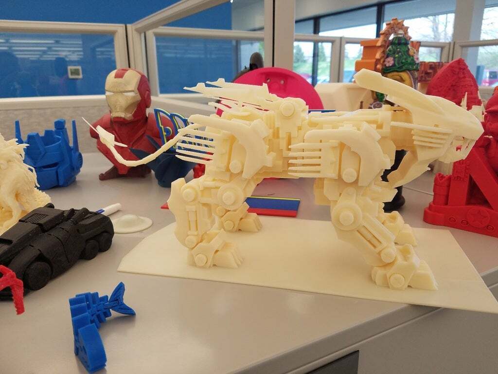 Free STL file ZOIDS Blade liger 🧞‍♂️・3D print model to download・Cults