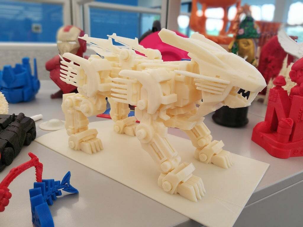 Free STL file ZOIDS Blade liger 🧞‍♂️・3D print model to download・Cults