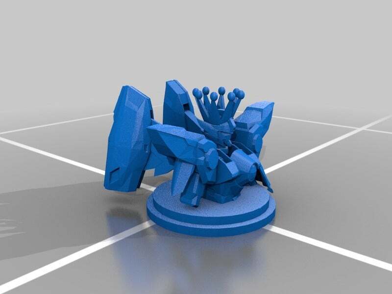 Free STL file Gundam Chess Pieces part 2・3D printing template to ...