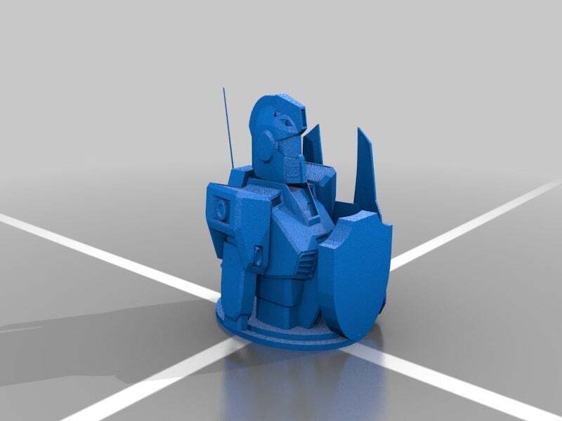 Free STL file Gundam Chess Pieces part 2 🤖・3D printing template to ...