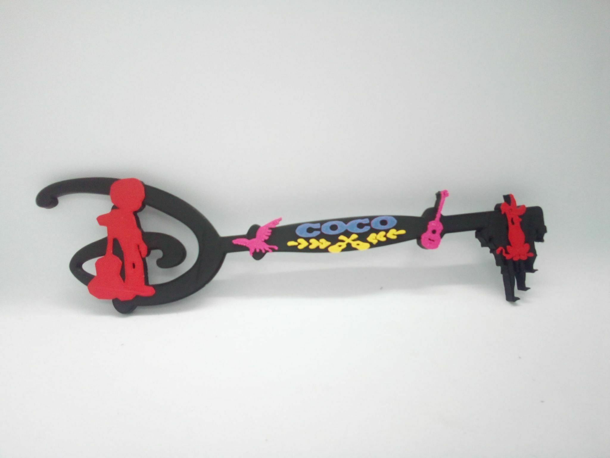 STL file Key under the disney theme - coconut 🔑・3D printer model to ...