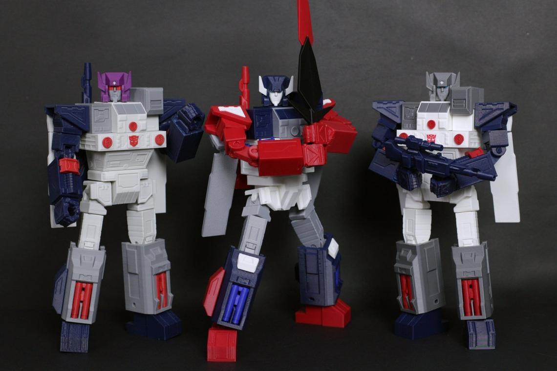 3D file Transformers Marvel Comic Fortress Maximums and Grand Maximus ...