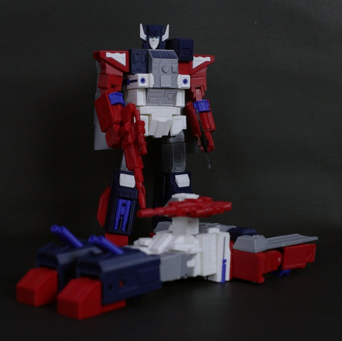 3D file Transformers Marvel Comic Fortress Maximums and Grand Maximus ...