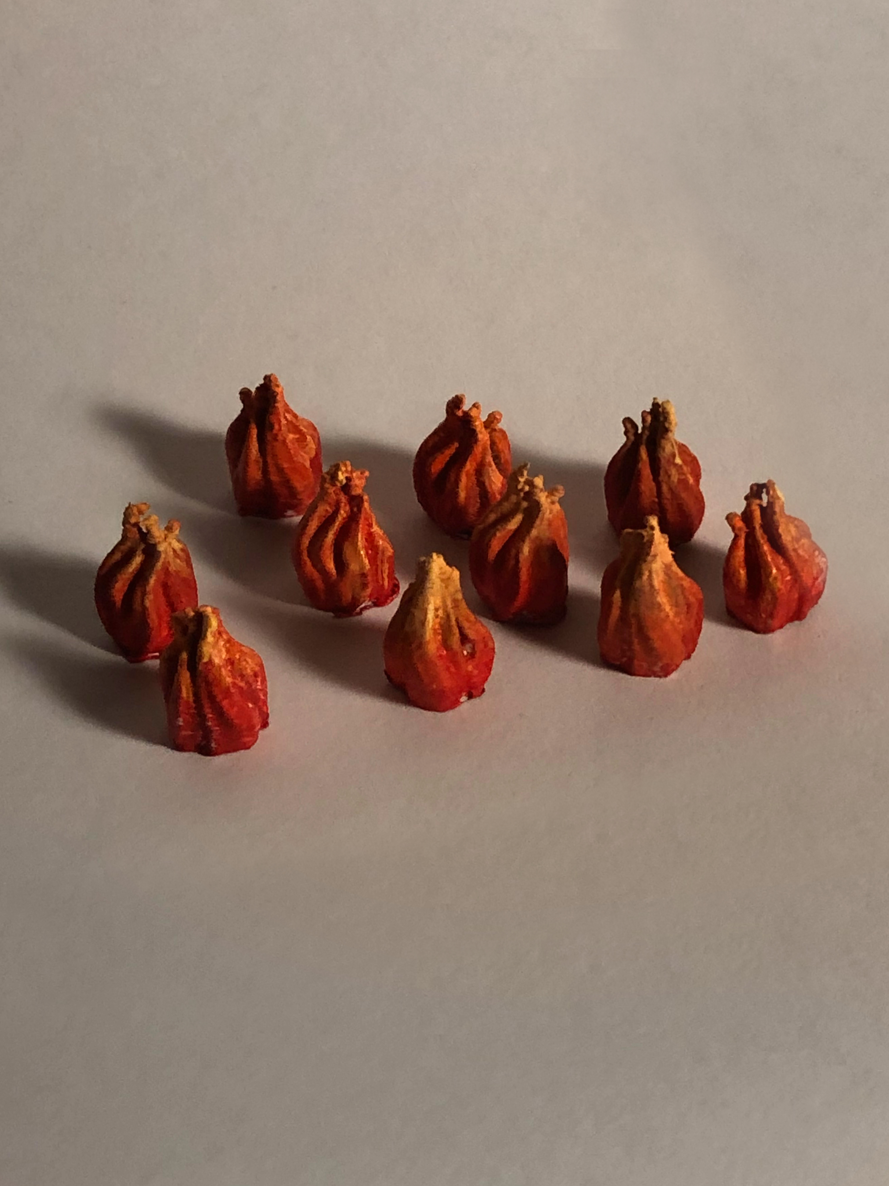 OBJ file Miniature Fire Tokens 🔥・3D printing template to download・Cults