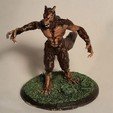 Download 3D printer templates Werewolf Miniature ・ Cults