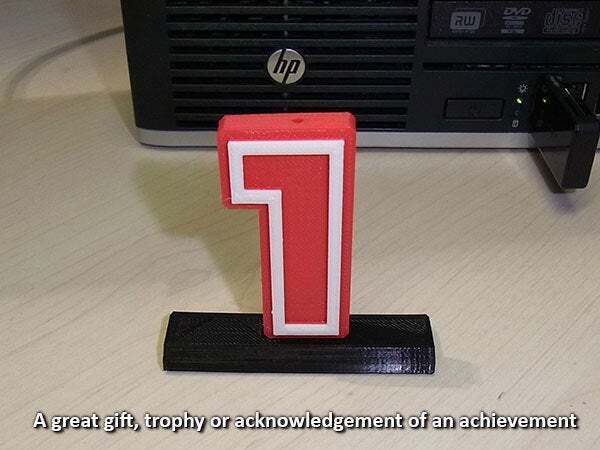 Free STL file Outstanding Numbers 🔢・Object to download and to 3D print ...