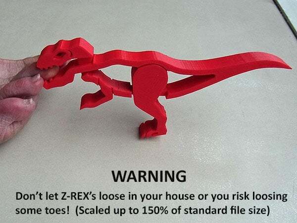 Free STL file Z-REX・3D printable model to download・Cults