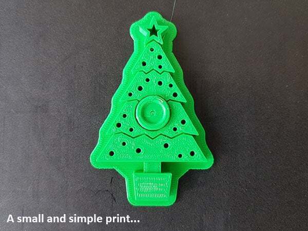 Free STL file Christmas Tree Fidget Spinner 🎄・3D printer design to ...