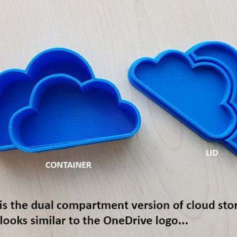 Download free STL file Cloud Storage • 3D print model ・ Cults