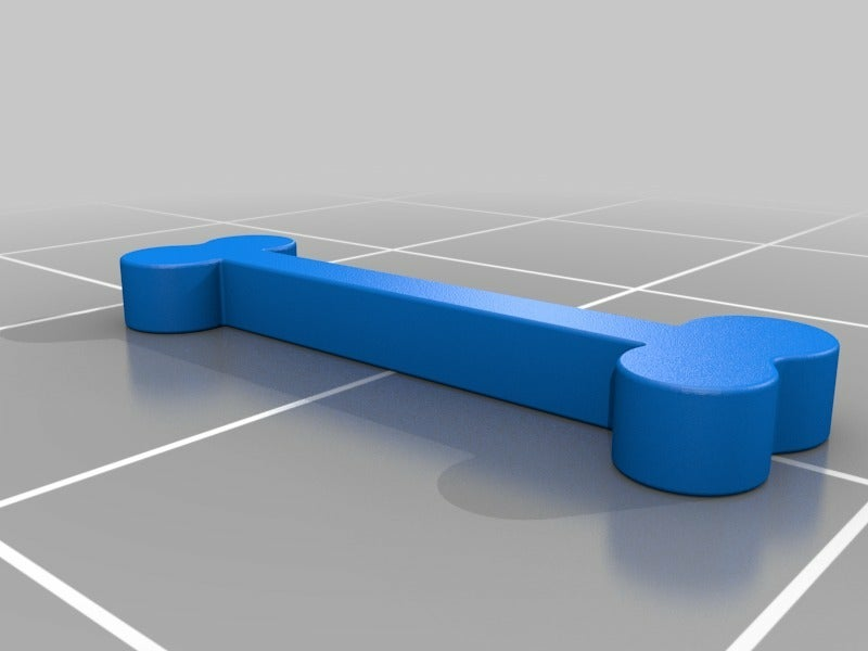 Free STL file Dog and Bone... Simple prints for everyone who likes dogs ...