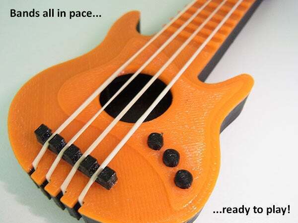 Free STL file Guitarz - Tunable and Playble Mini Guitars 🪕・Template to ...