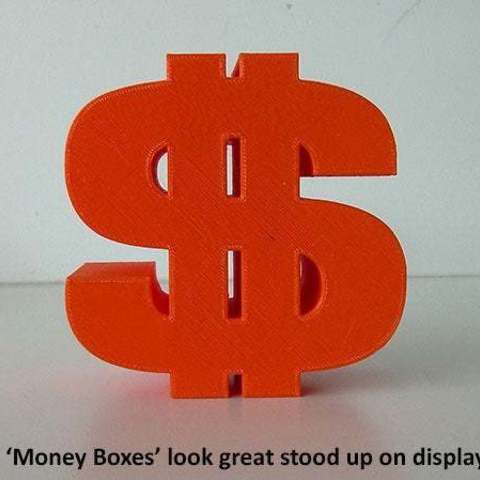 Download free STL '$' Money Box ・ Cults