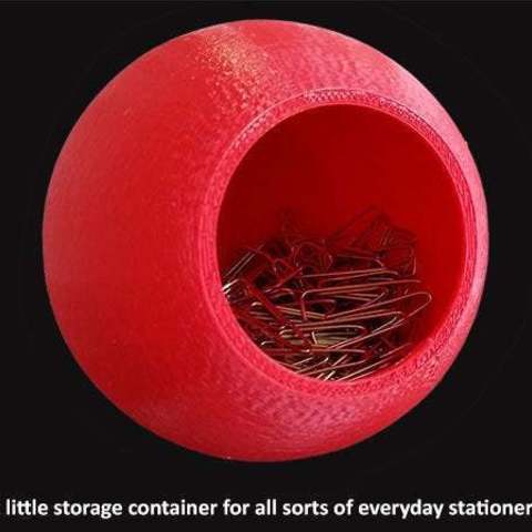 Download free STL Balancing Ball Container ・ Cults