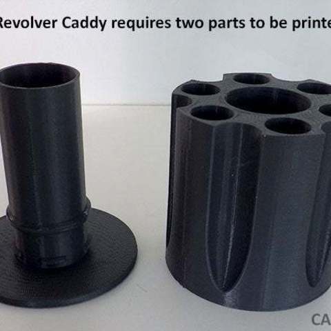 Download free 3D printing files Revolver Caddy ・ Cults