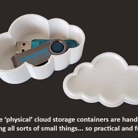 Download free STL file Cloud Storage • 3D print model ・ Cults