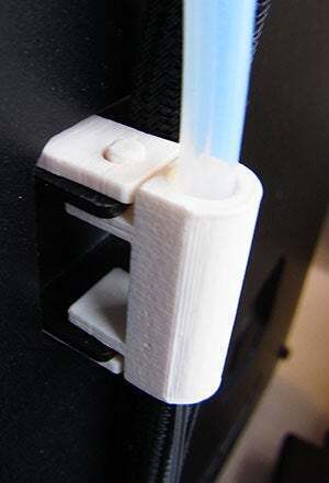 Free STL file Filament Guide Tube Retainer - Replicator 2・3D printer ...