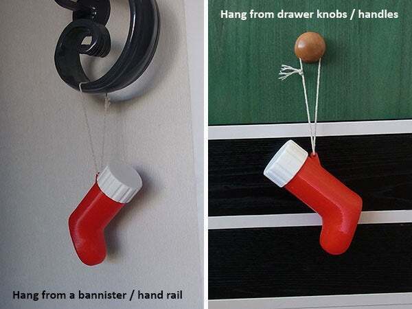 Free STL file Christmas Stocking Container・3D printer model to download ...