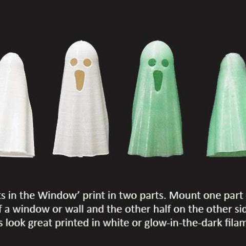 Download free 3D print files Ghosts in the Window (or Wall) ・ Cults