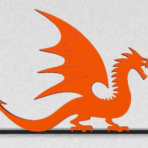 Download free STL file Dragon • 3D printable model ・ Cults