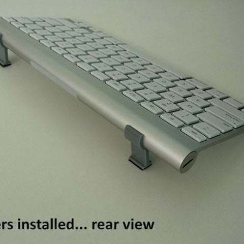 Download free 3D printer designs Apple Keyboard Risers ・ Cults