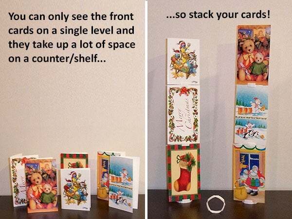 Free STL file 'Card Stacker'... stacks your greeting cards!・3D ...