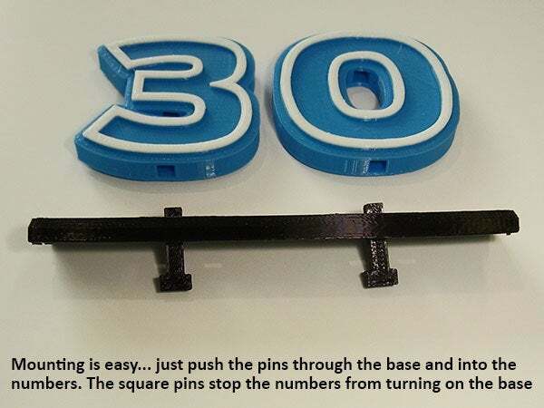 Free STL file Outstanding Numbers 🔢・Object to download and to 3D print ...