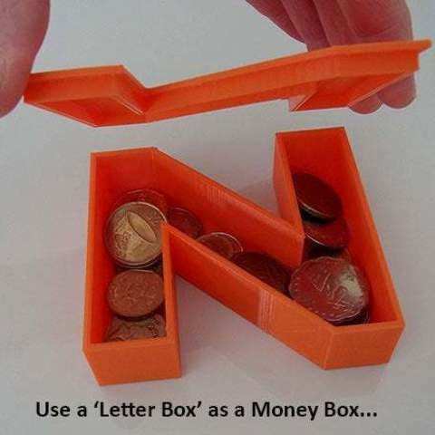 Download free 3D printer designs Letter Boxes ・ Cults