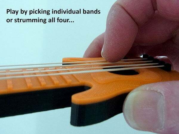 Free STL file Guitarz - Tunable and Playble Mini Guitars 🪕・Template to ...